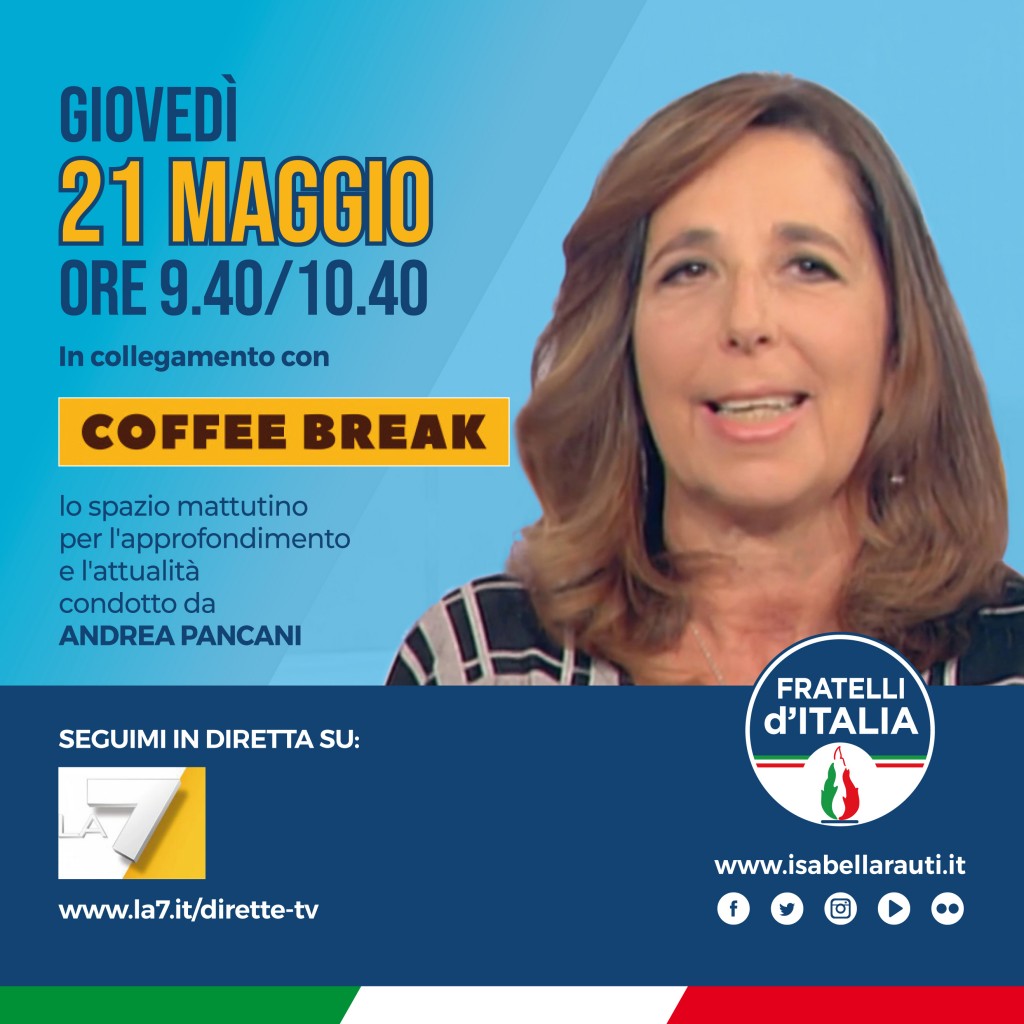 La7 – In collegamento con Coffee Break, lo spazio mattutino per l ...